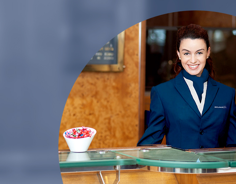 Servizio di reception per accogliere e registrare ospiti | Sicuritalia
